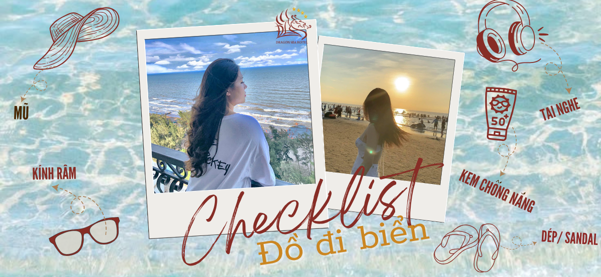 Checklist đồ đi biển