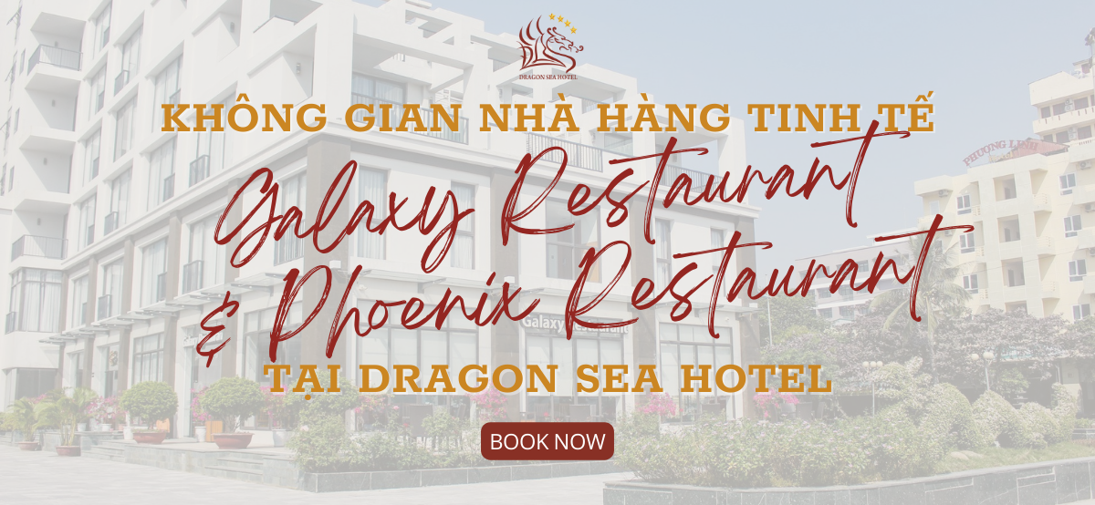 Không gian nhà hàng vô cùng tinh tế tại Dragon Sea Hotel