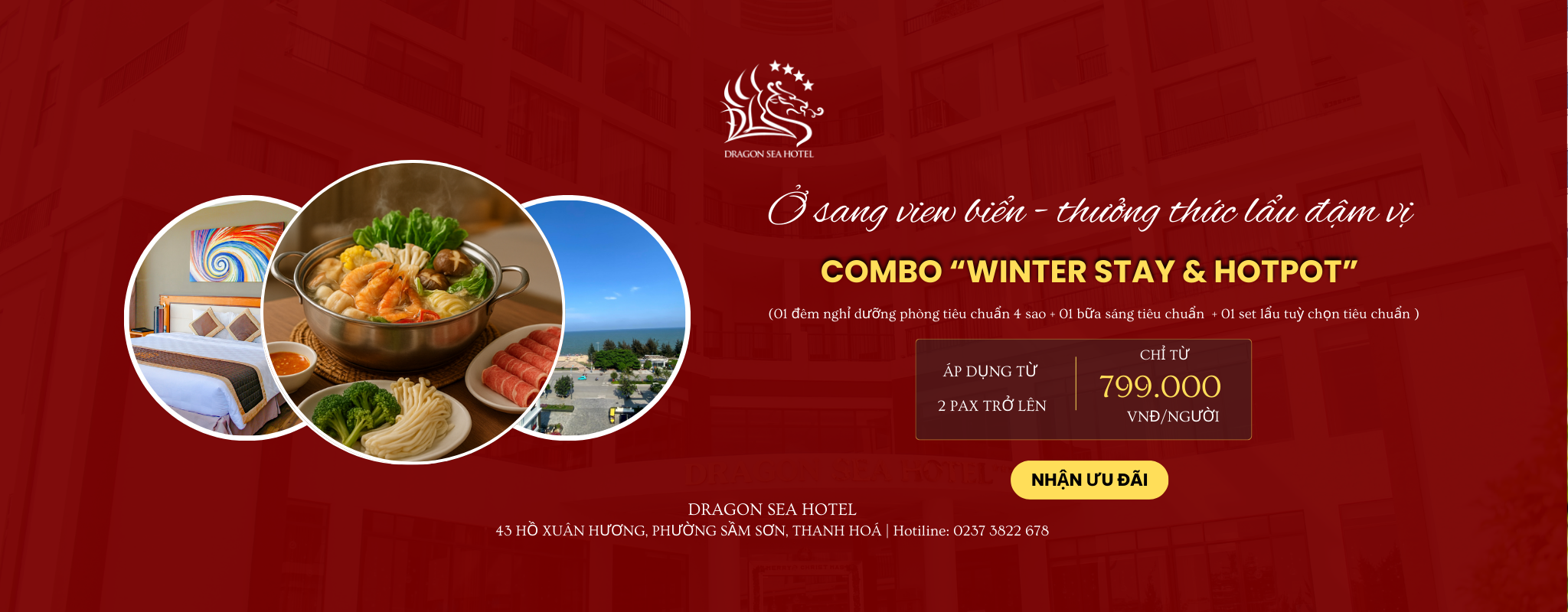 Ưu Đãi Combo Winter Stay & Hotpot Chỉ Từ 799K